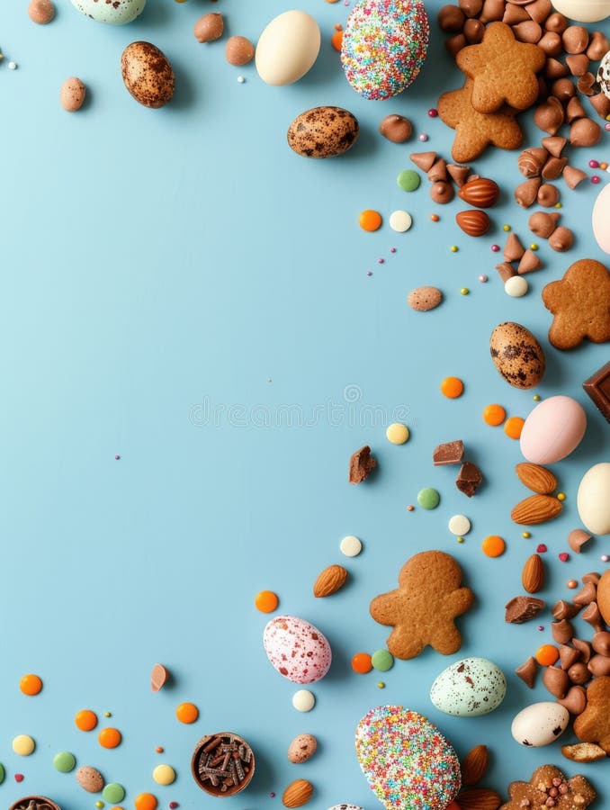 Colorful Easter Candy stock photo. Image of festive - 363253996