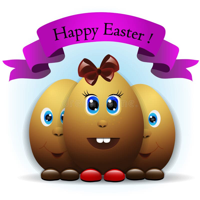 Colorful easter card stock vector. Illustration of abstract - 37913205