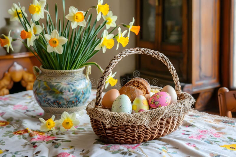 Colorful Easter Celebrations Stock Image - Image of traditional ...
