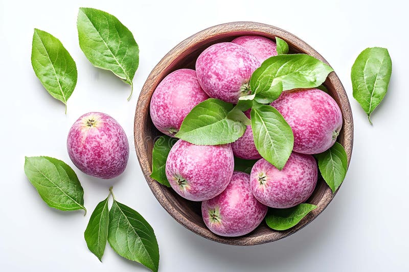 Colorful Easter Decorations with Pink Rose Hips, Pink and Green Leaves ...