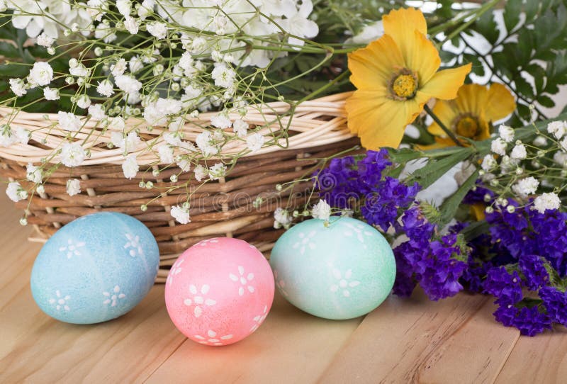 Colorful Easter Decorations Stock Photo - Image of colored, bright ...
