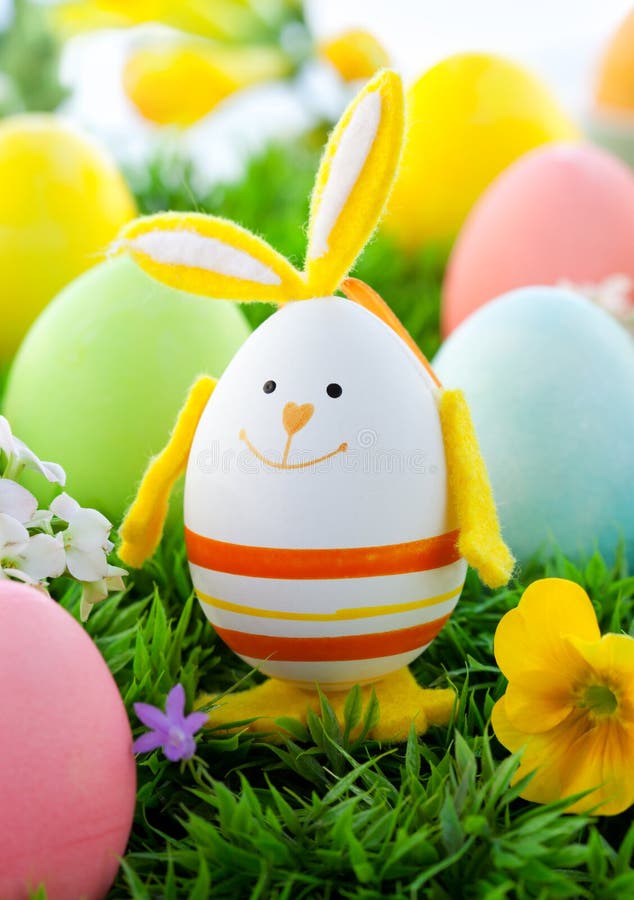 Easter rabbit stock photo. Image of traditional, rabbit - 12475024