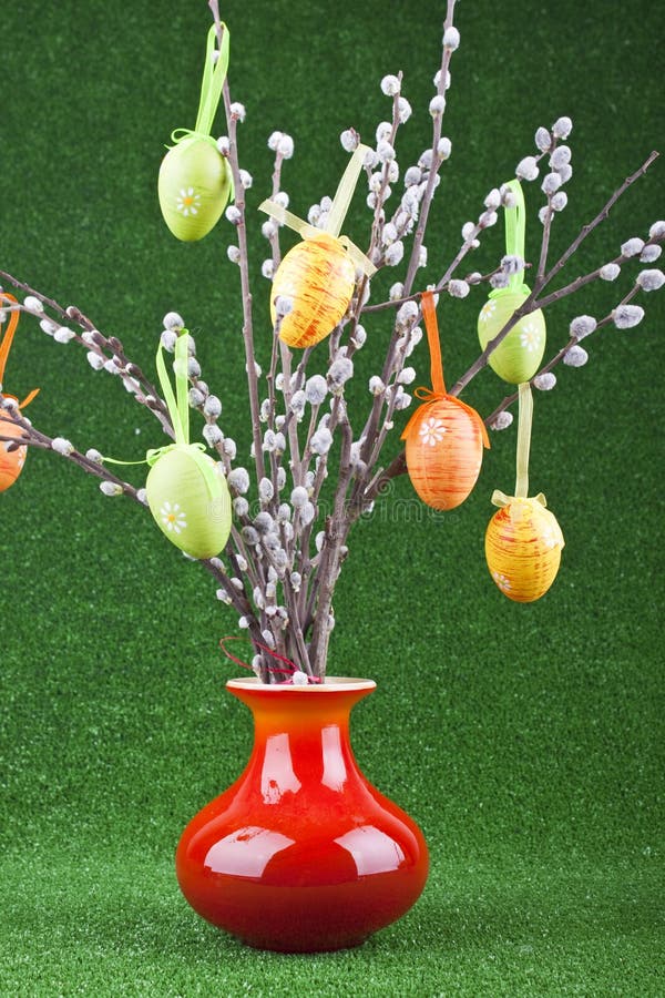 Easter egg tree stock photo. Image of colourful, festive - 17768376