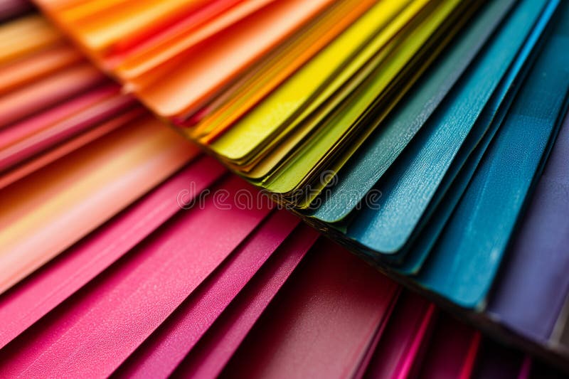 Colorful Eco Paper Plastic. Multi-colored Eco Material, Colorful ...