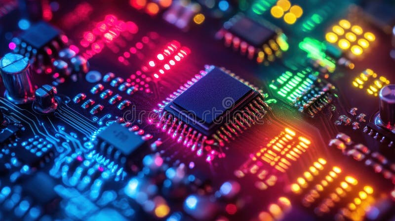 Colorful Electrochromic Polymer Circuit Board with Dynamic Switching ...