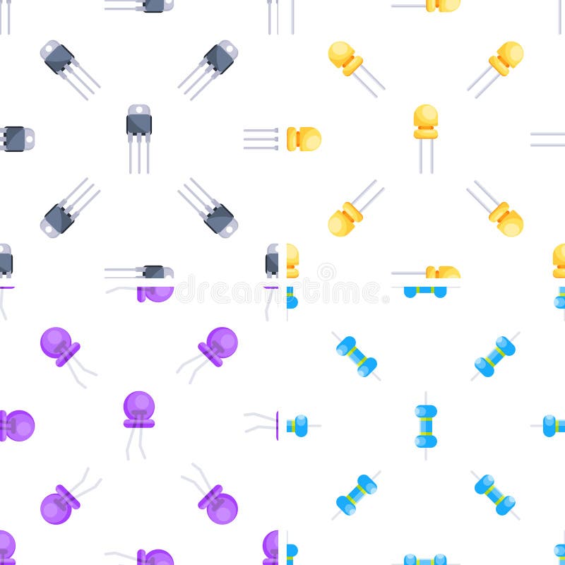 Components Transistors Stock Illustrations – 102 Components Transistors ...