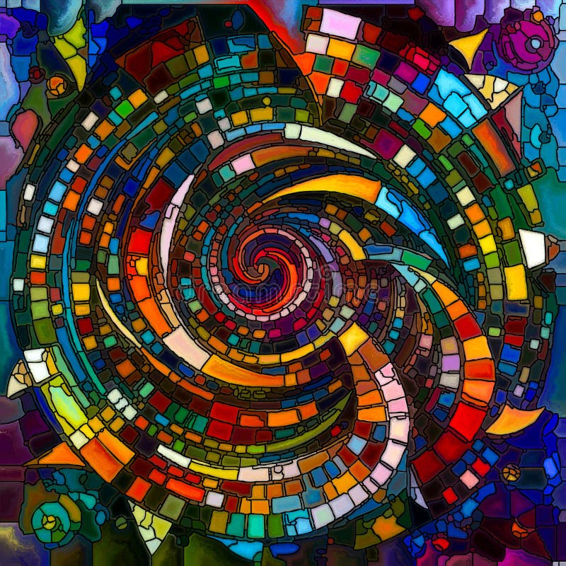 Colorful Elements of Light stock illustration. Illustration of detailed ...