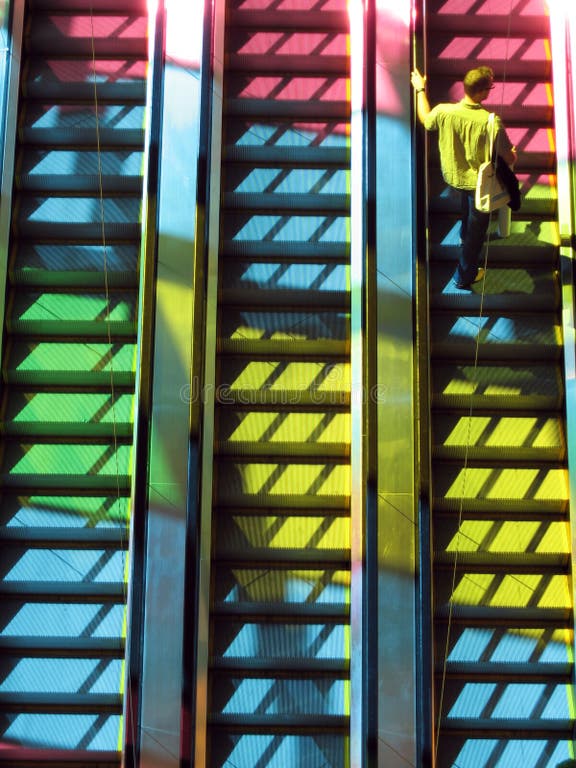 Colorful elevator stock photo. Image of convention, canada - 1179378
