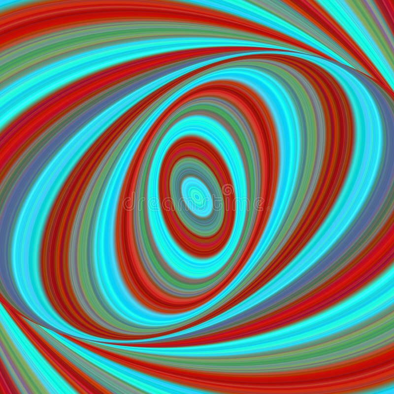 Colorful Ellipse Digital Art Background Stock Vector - Illustration of ...