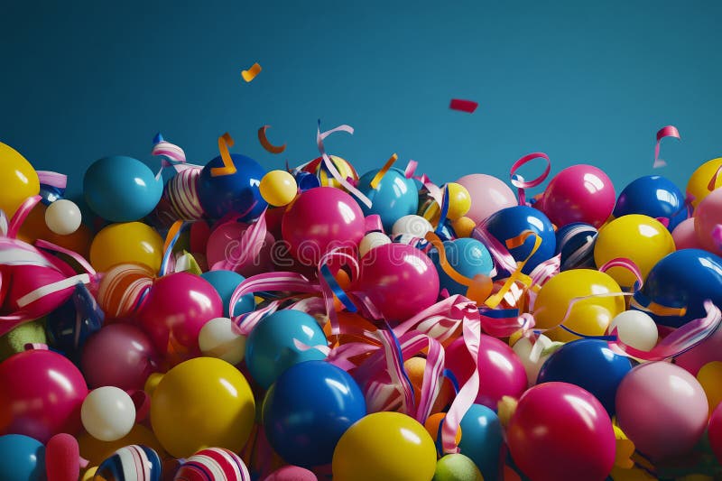 Colorful Employee Appreciation Decor Stock Illustration - Illustration ...