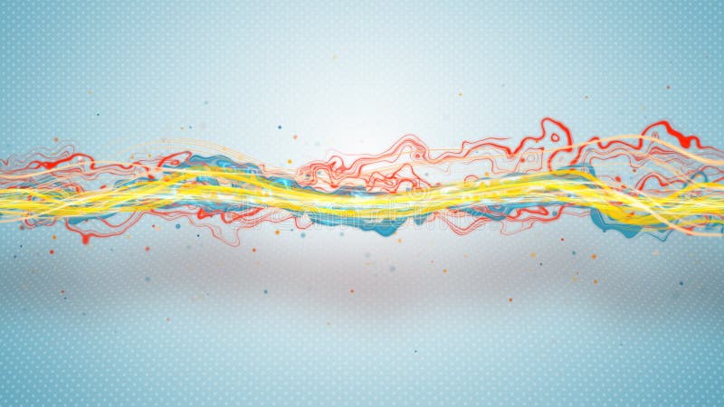 Energy Wave Background Design Stock Illustration - Illustration of ...