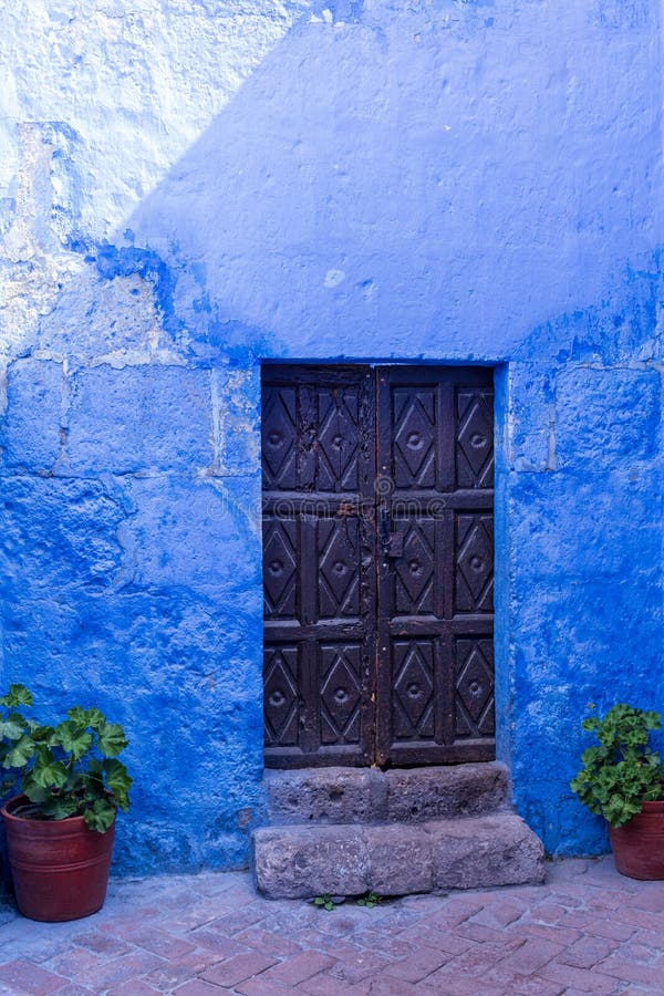 Colorful Entrance To Mansion Stock Photo - Image of antique, stylish ...