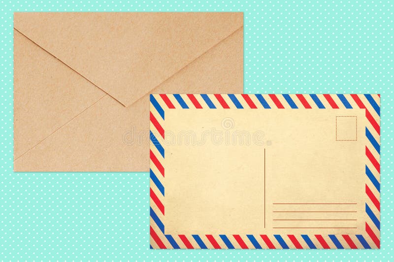 Colorful Envelope, Vintage Style, Trend, Style Stock Image - Image of ...