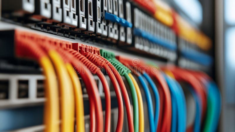 173 Colorful Cable Management Stock Photos - Free & Royalty-Free Stock ...