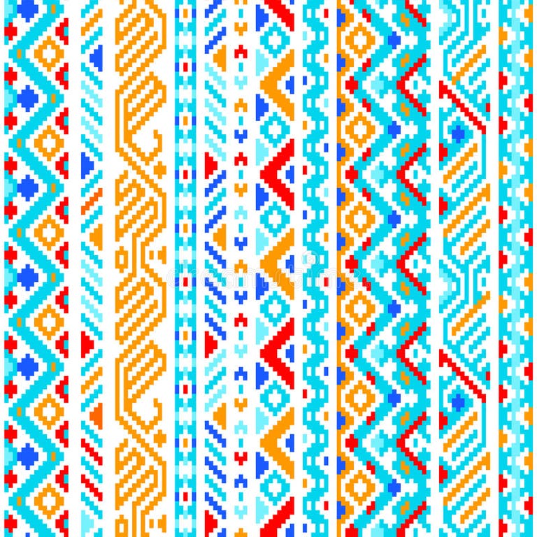 Aztec Seamless Stock Illustrations – 108,422 Aztec Seamless Stock ...