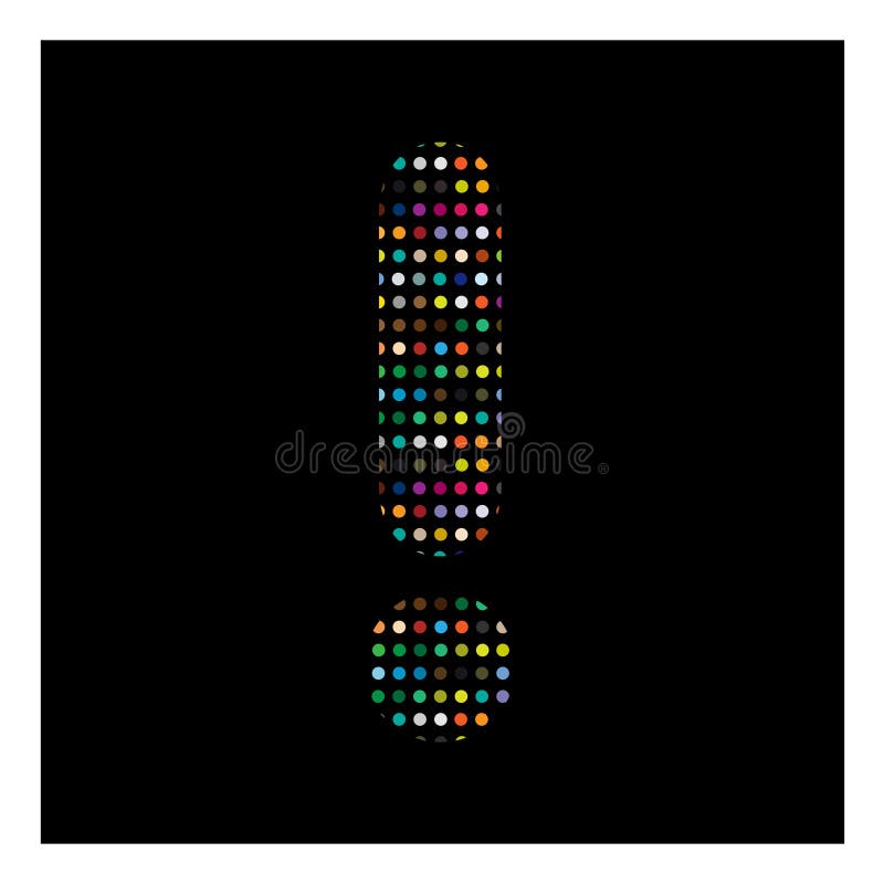 Colors of a magical mark stock vector. Illustration of mark - 352877129
