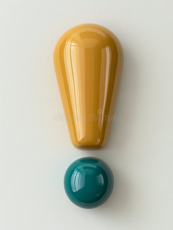 A Colorful Exclamation Mark. Stock Image - Image of exclamation, alert ...