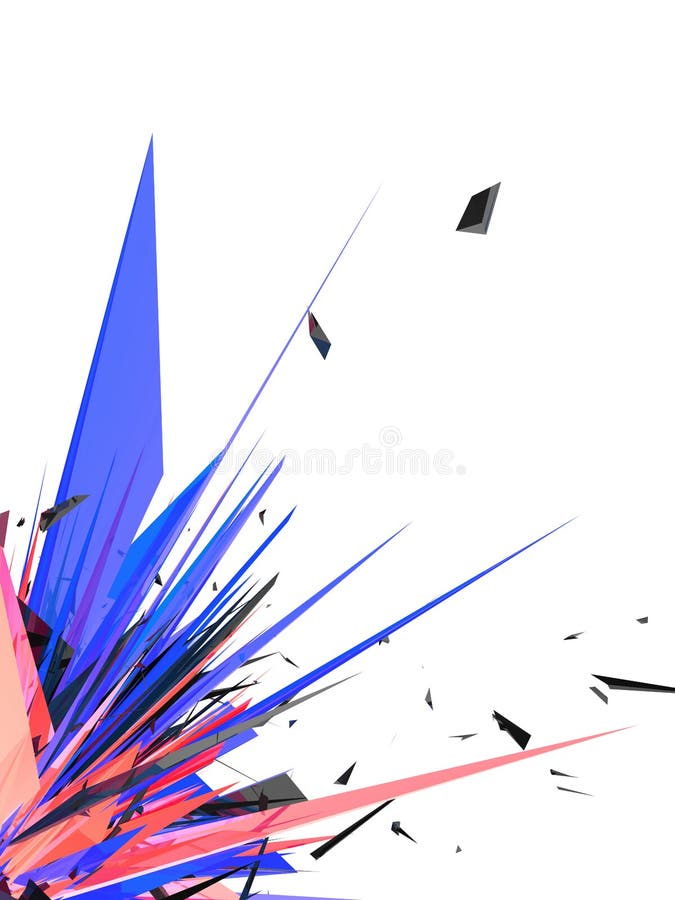 Colorful explosion stock illustration. Illustration of futuristic ...