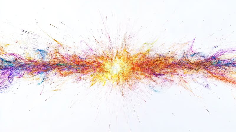 Colorful Explosion Abstract Art Stock Photo - Image of colorful ...