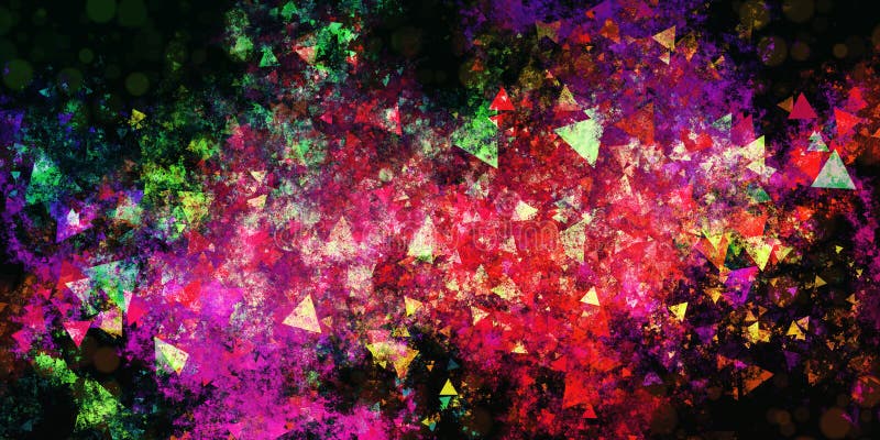 Colorful Explosion Animation Concept Stock Vector - Illustration of ...