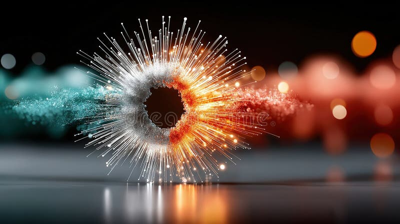 A Colorful Explosion of Light and Color is Captured in a Single Frame ...