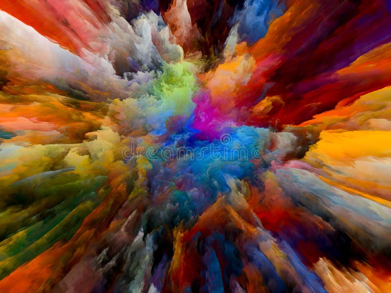 Colorful Explosion stock image. Image of texture, vibrant - 144151217