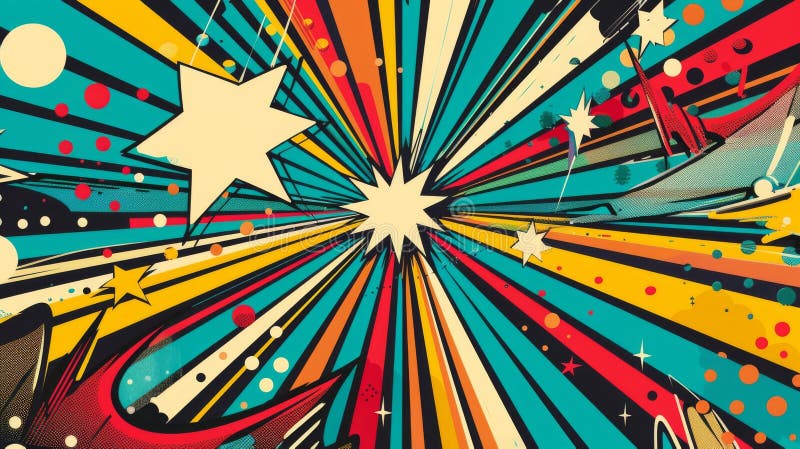 A Colorful Explosion of Retro Nostalgia in this Pop Art Inspired Desig ...