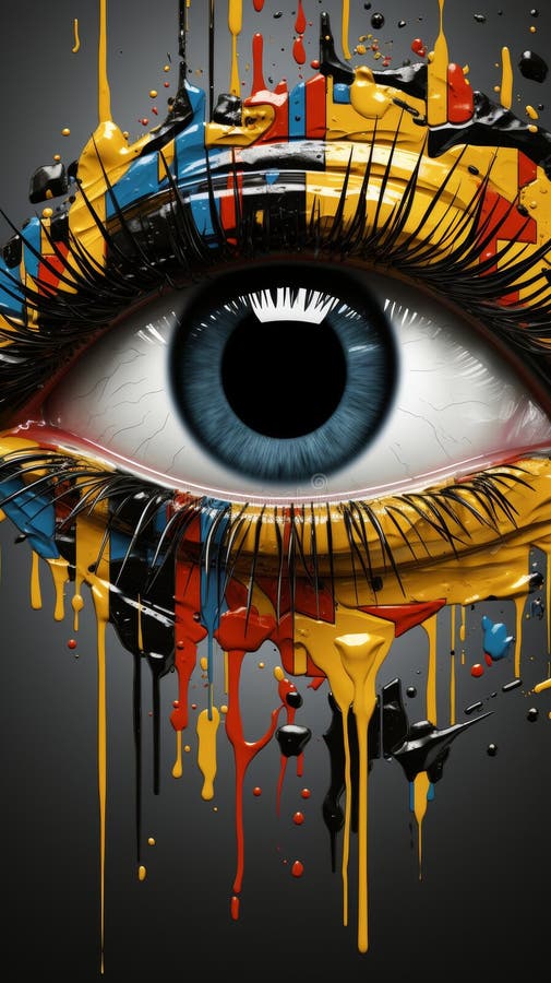 Colorful Eye-Catching Visualization for Product Marketing Stock ...