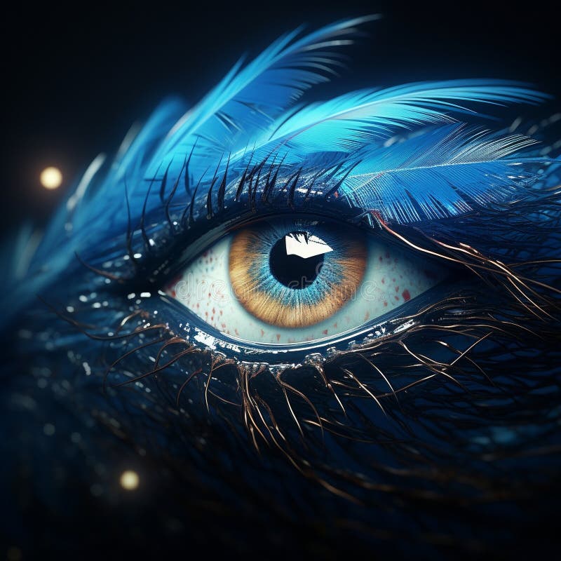 Colorful eye image stock photo. Image of colorful, celebrate - 293420930