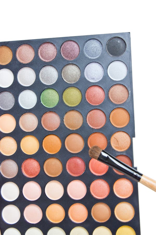 Colorful Eye Shadow. stock photo. Image of beauty, fashion - 33634730