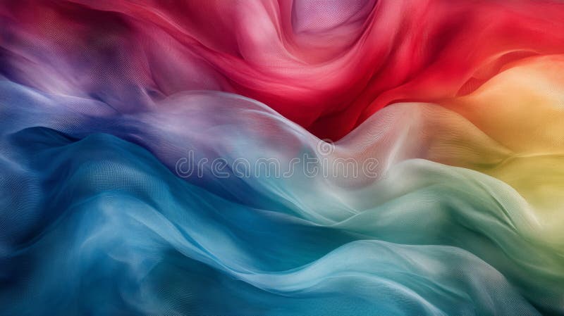 Colorful Fabric Abstract Background with Draped Texture Stock ...