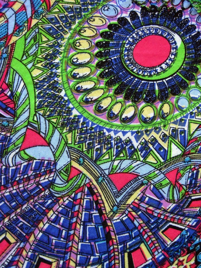 Colorful fabric abstract stock photo. Image of background - 32687324