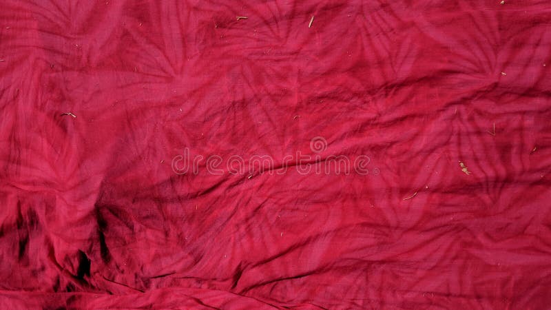 Colorful Fabric Drying after Traditional Dye Process Stock Image ...