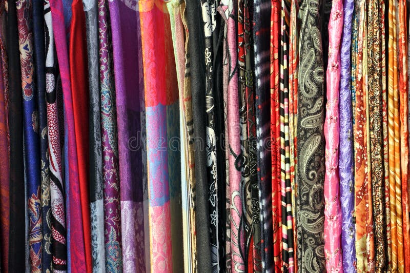 Colorful Fabric Pieces Picture. Image: 82992386