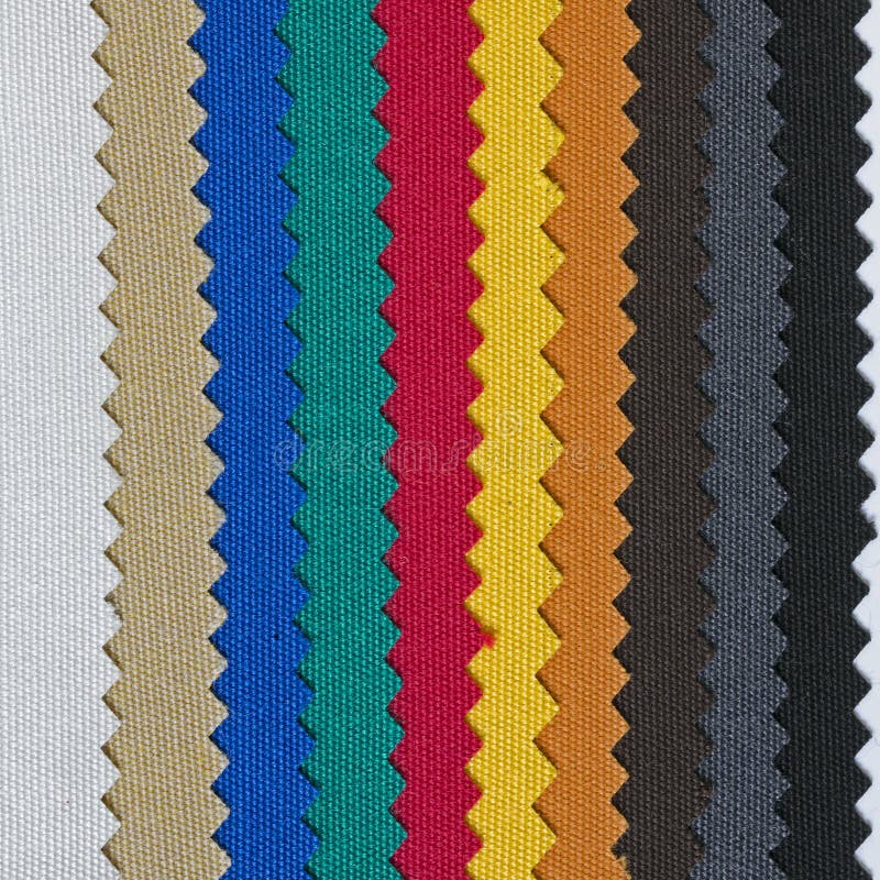 Example of Canvas with a Variety of Colors that are Durable Stock Photo ...