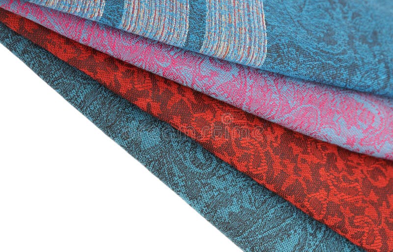 Colorful fabric stack stock image. Image of diverse, fabric - 7084377
