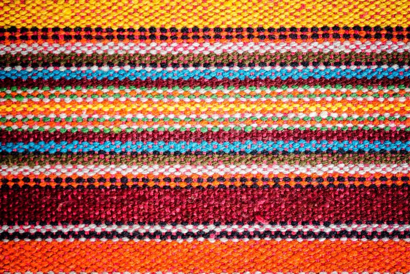 Colorful Fabric Strip Lines Style Stock Photo - Image of checkered ...