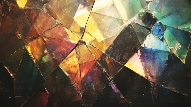 Colorful Faceted Gemstone Texture Background Stock Illustration ...