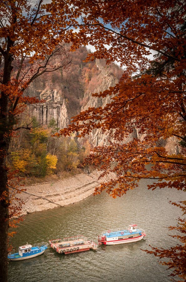 Colorful fall landscape. stock photo. Image of fall, environment - 79928406