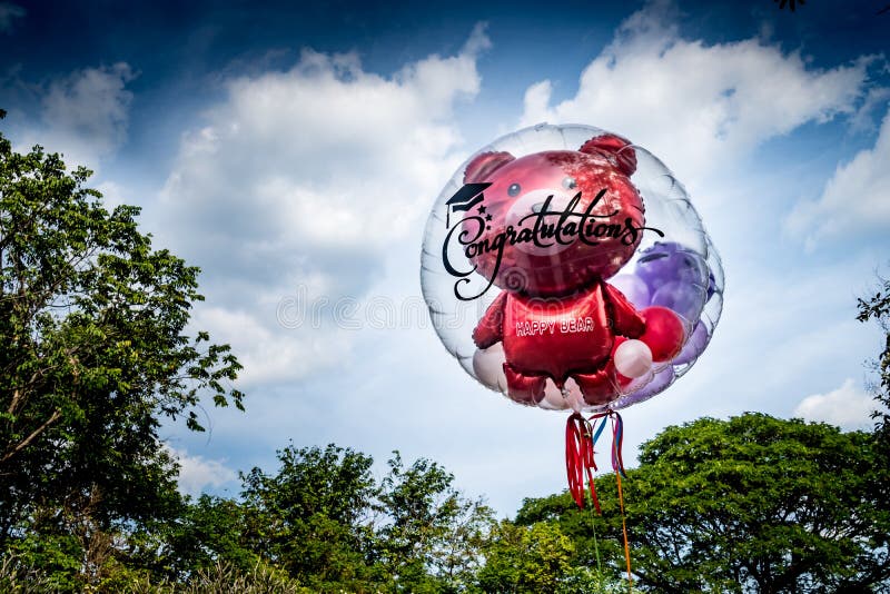 Colorful of fancy balloons stock image. Image of green - 84972311