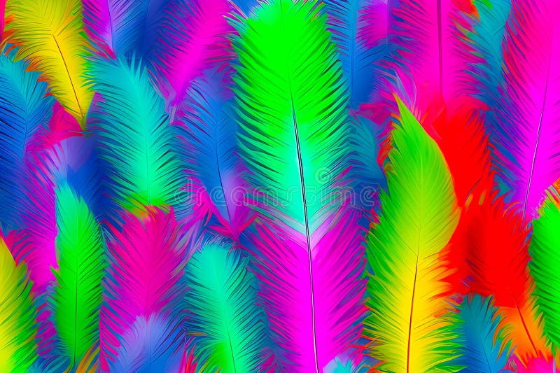 Colorful Feathers Carnival Background Stock Illustration - Illustration ... Colorful Feathers Carnival Background Stock Illustration - Illustration ...