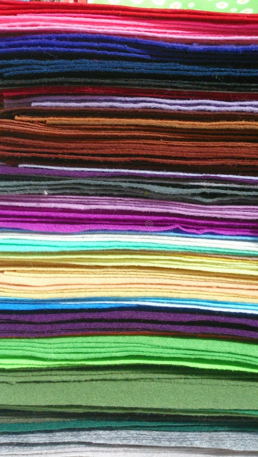 Colorful felt stock image. Image of colorful, shop, felt - 49247813