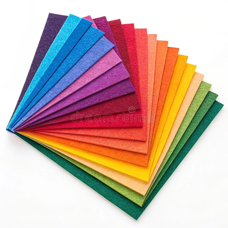 Assorted Felt Sheets Stock Illustrations – 16 Assorted Felt Sheets ...
