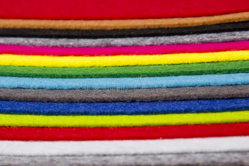 Colorful felt stock image. Image of green, pattern, close - 35664523