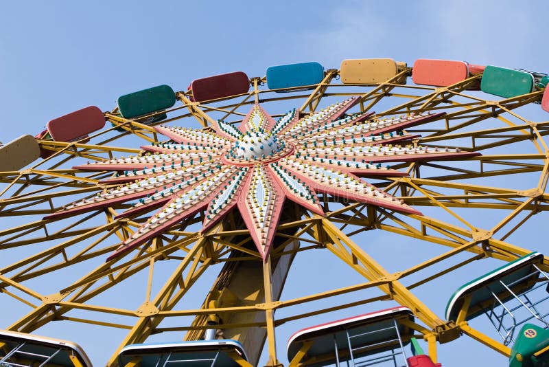 Colorful Ferris Wheel Picture. Image: 5574798