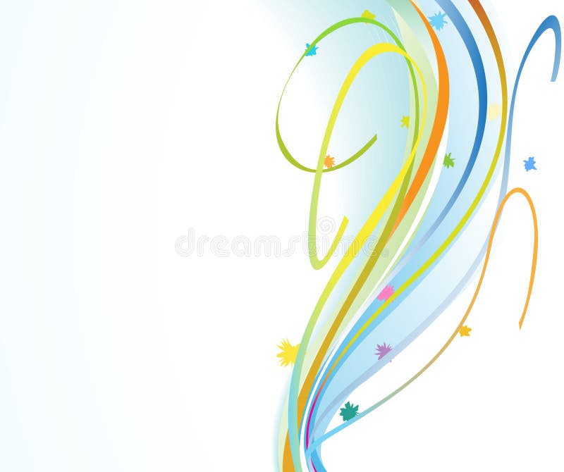 Colorful festive ribbons stock vector. Illustration of shape - 14469459