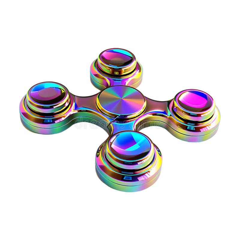 Colorful Fidget on Transparent Background - Ai Generated Stock ...