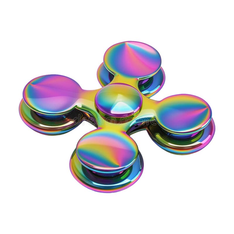 Colorful Fidget on Transparent Background - Ai Generated Stock ...