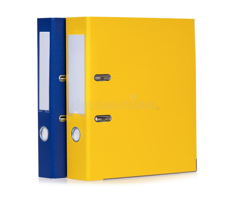 Colorful file folders stock image. Image of data, paper - 10682099