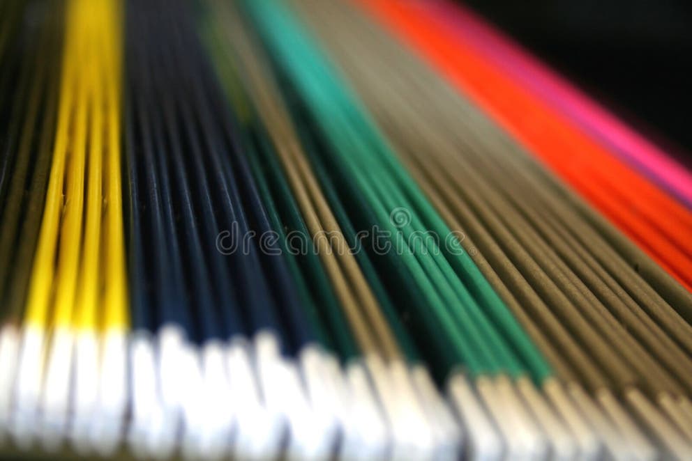 Colorful files stock photo. Image of file, office, colour - 1052890